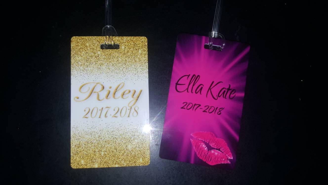 Sublimated Bag Tags - Etsy