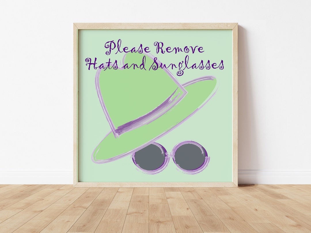 Please Remove Hats and Sunglasses Digital Download Please Contact Me ...