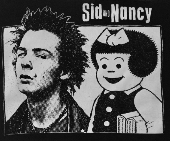 The REAL Sid & Nancy discharge ink super soft ring spun | Etsy