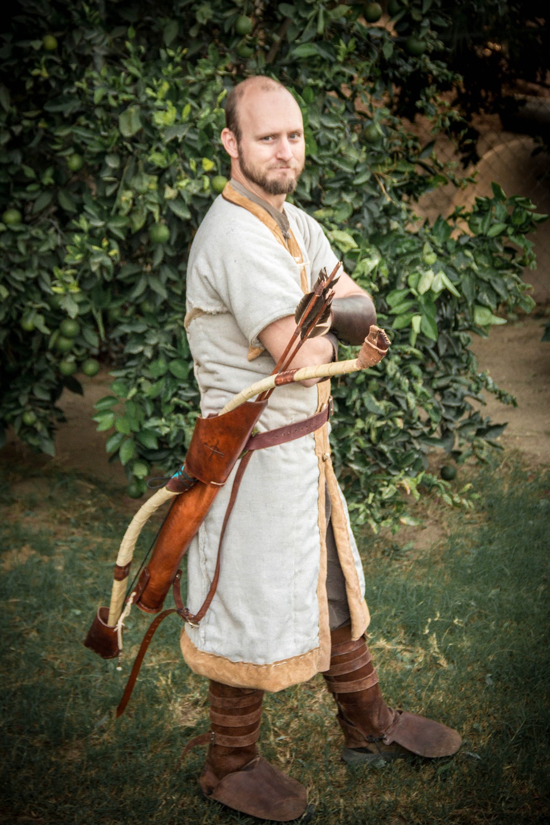 Leather Quiver / Bow Scabbard Handmade for Archery - Etsy