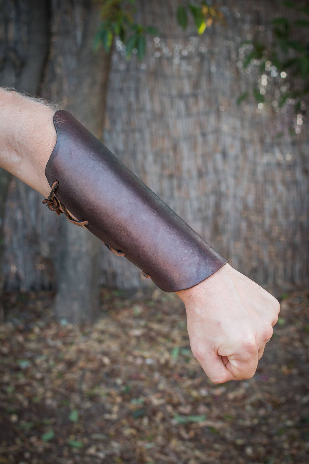 Leather Bracers / Vambraces / Medieval Arm Guards - Etsy