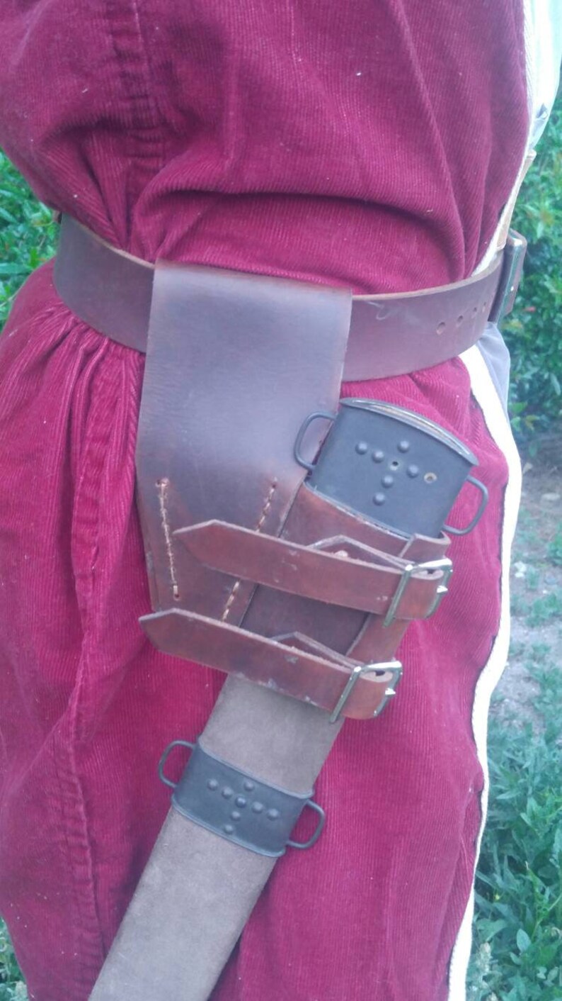 Leather Sword Frog / Sword Carrier - Etsy