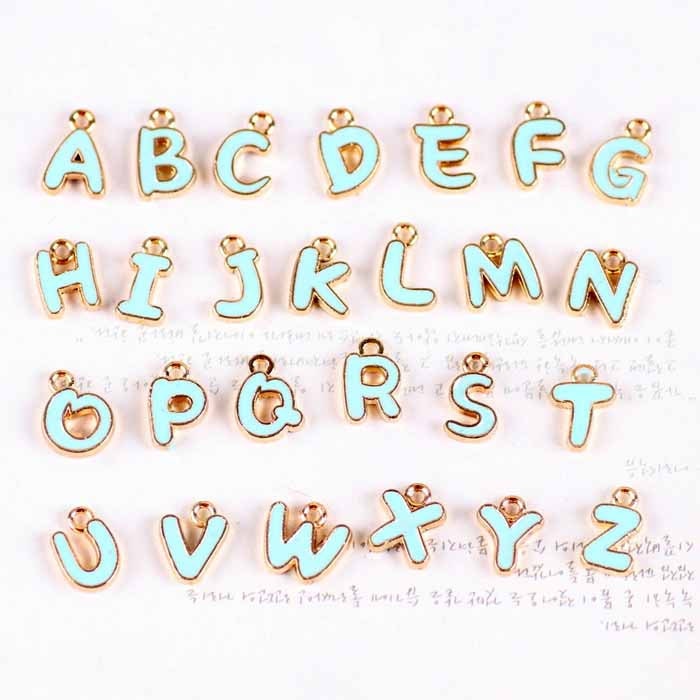 26 DIY A-Z Alphabet / Letter Double Face 7colors 12mm A-Z | Etsy