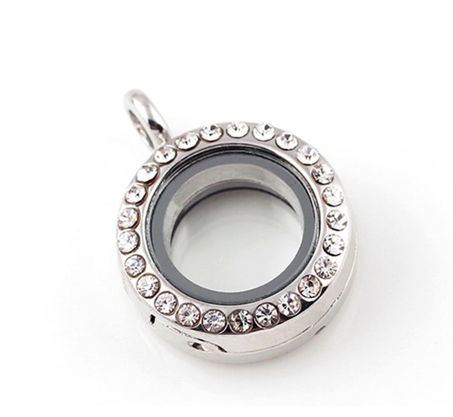 20mm Round Floating Glass Locket ,floating Locket Pendant With ...