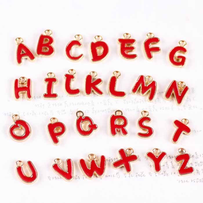 26 DIY A-Z Alphabet / Letter Double Face 7colors 12mm A-Z | Etsy