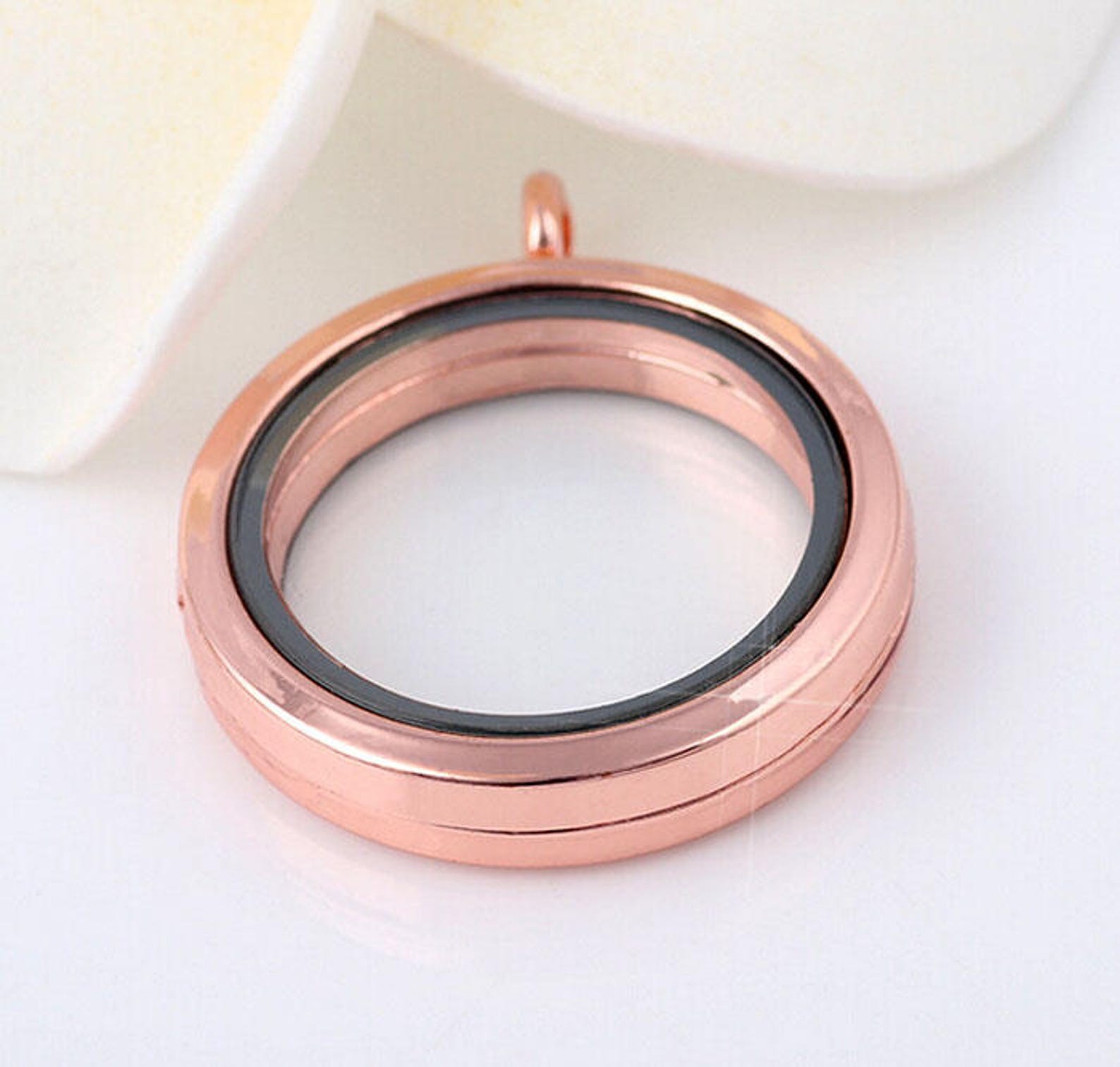 30mm Round Magnet Magnetic Glass Photo Memory Glass Living Floating ...