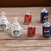 10pcs Coffee / Coke Coca Cola Enameled Color Oil Drop Rose Gold Alloy ...