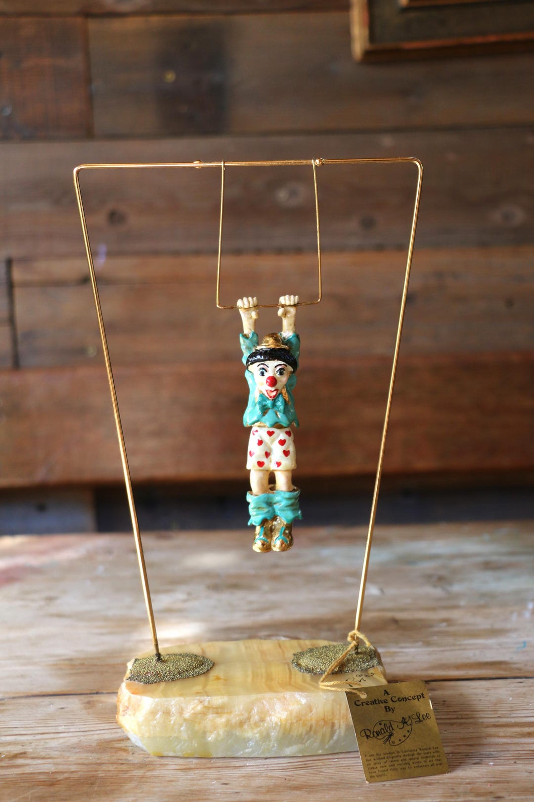 Vintage Ron Lee Trapeze Clown Figurine, 1983 - Etsy