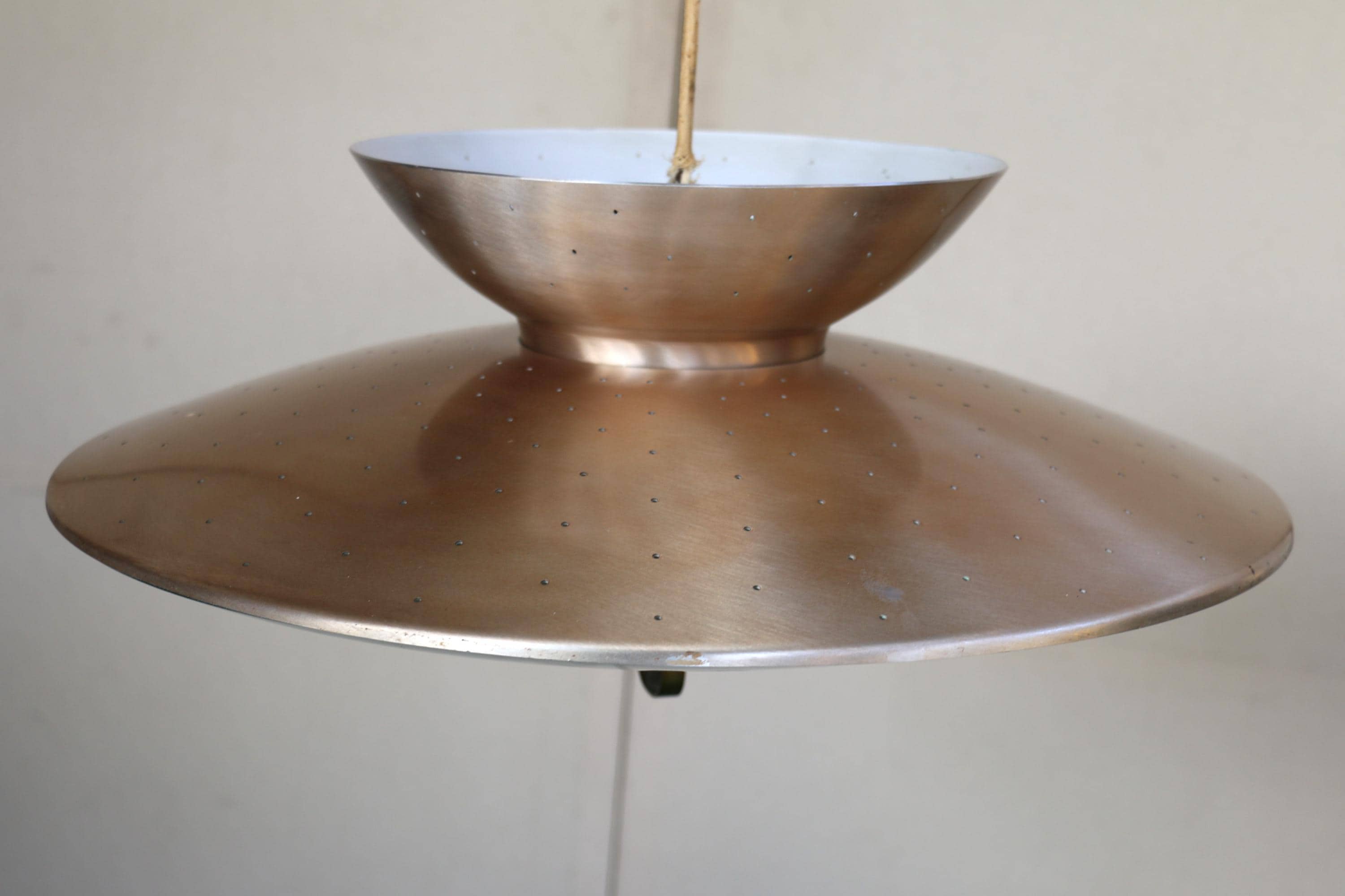Mid Century Pull Down Pendant Light Fixture - Etsy