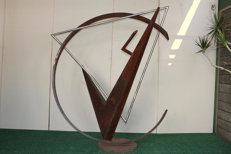 Monumental Metal Sculpture by Riis Burwell Studio - Etsy