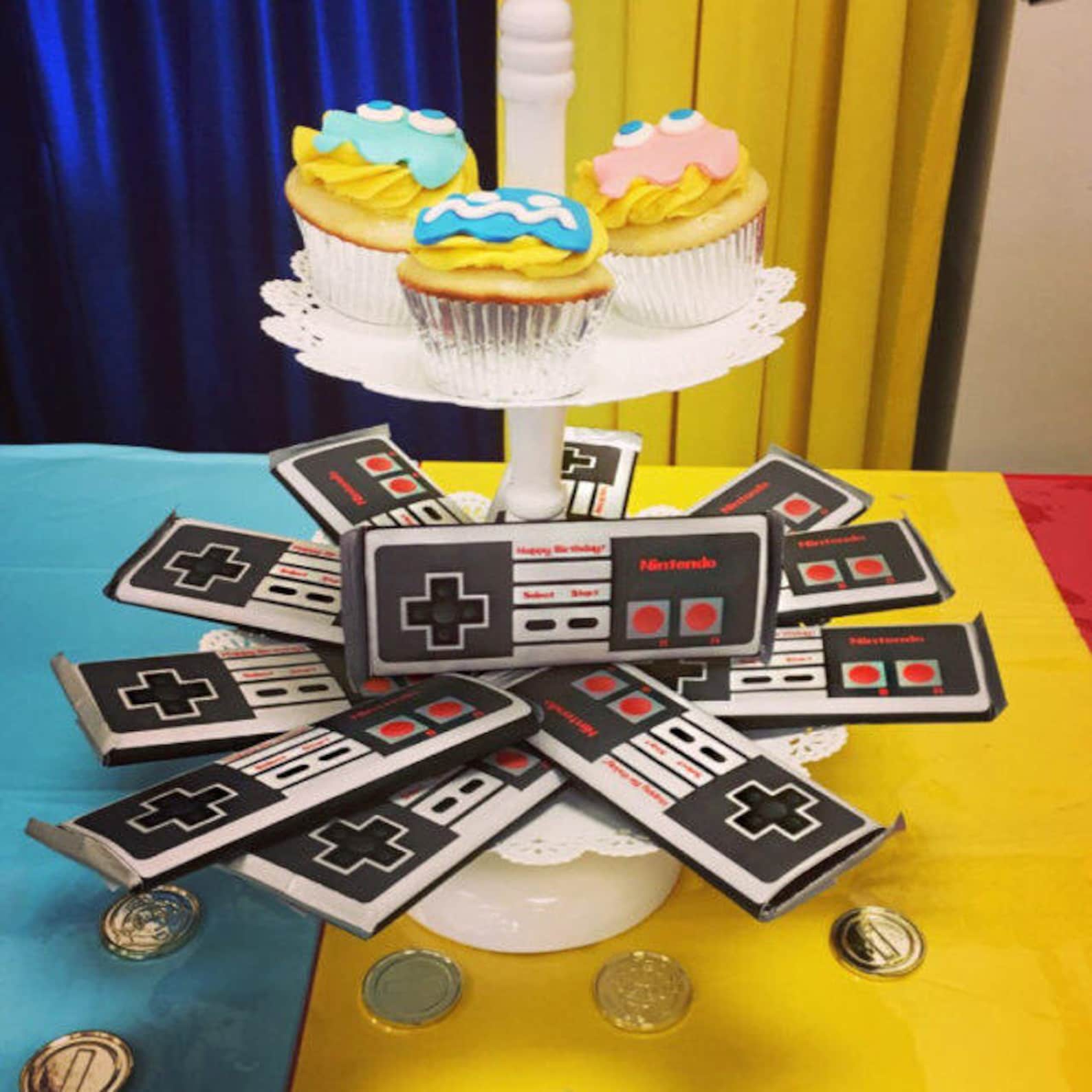 Printable Nintendo NES Controller Hershey's Chocolate Bar Wrapper ...