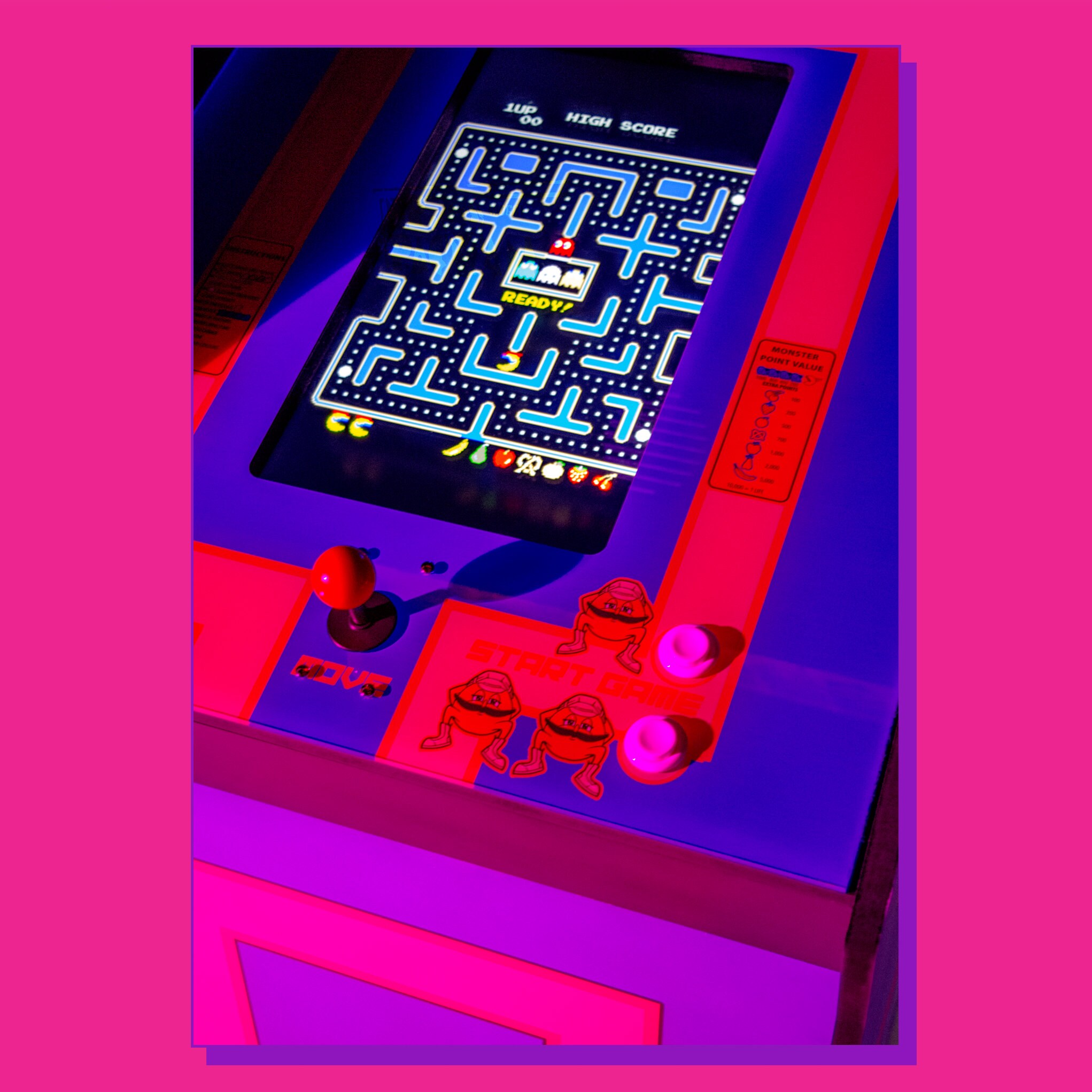 Mr. Pacman leather Daddy Pacman Pin 2. - Etsy