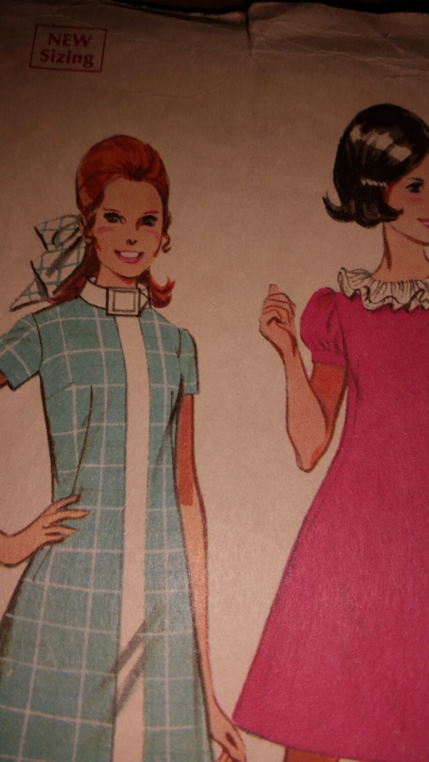 1960s Vintage Simplicity Pattern - 9616 (1969) - Petite - Junior Dress ...