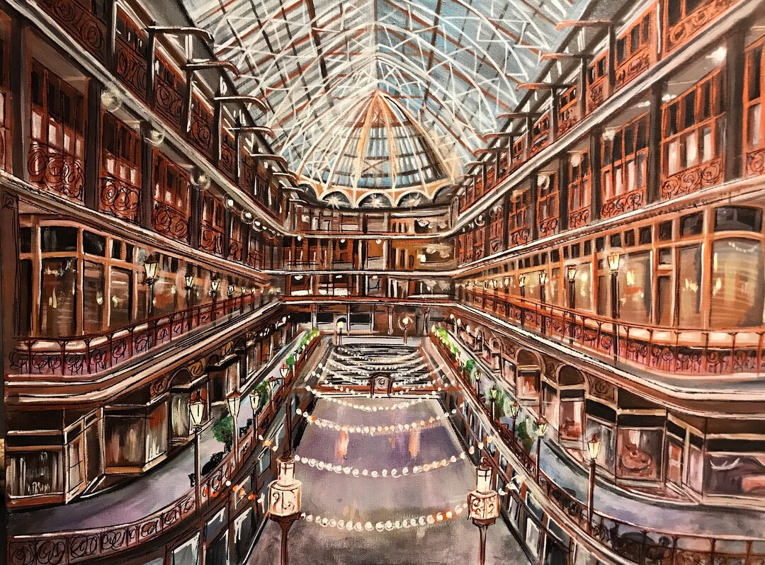 Cleveland Arcade - Etsy