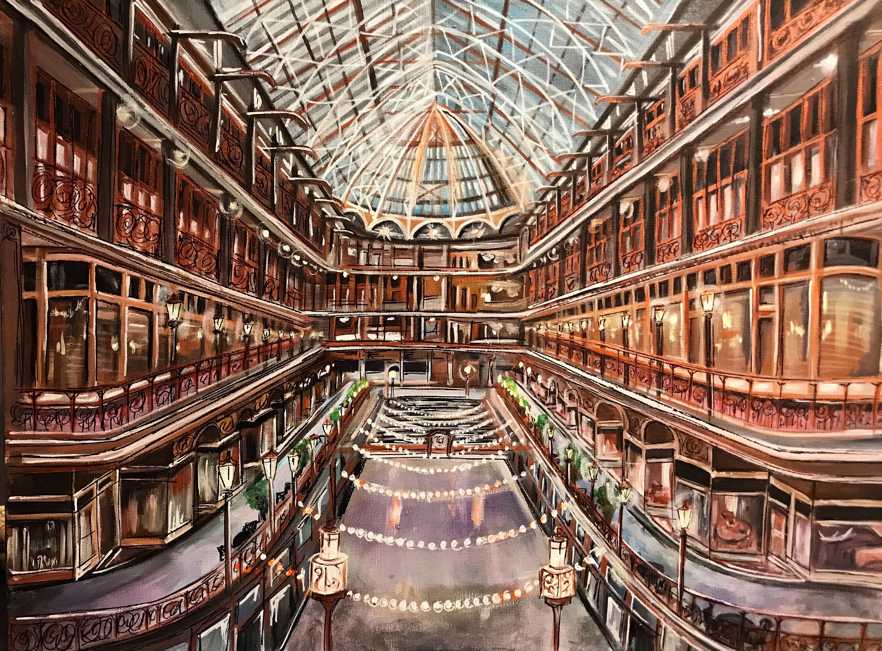 Cleveland Arcade - Etsy