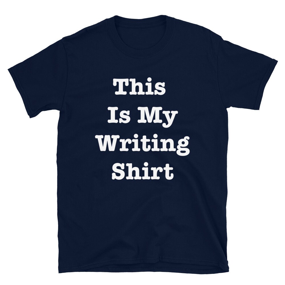 Funny Writer Gift This is My Writing Shirt Writer Shirt - Etsy UK