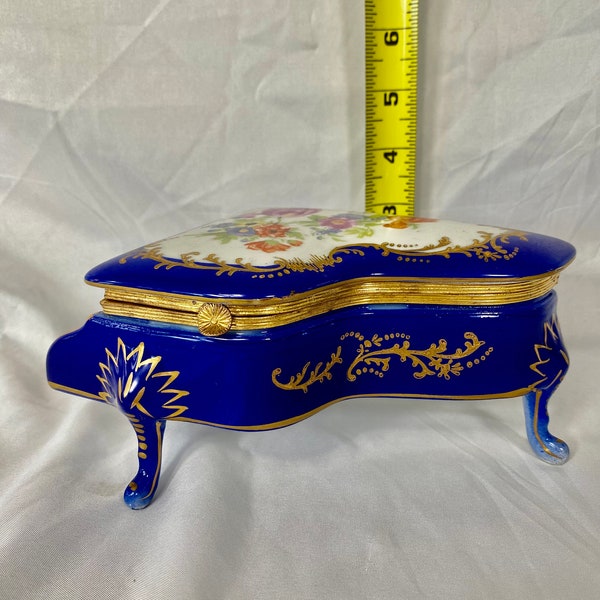 Porcelain Piano Trinket Box - Etsy