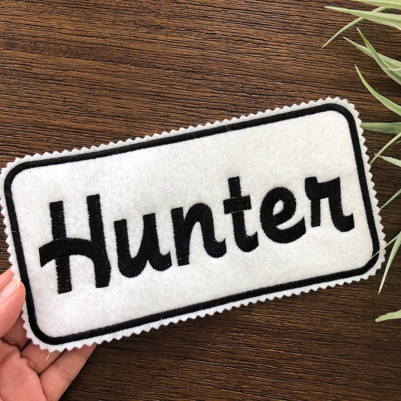 Large Embroidered Patch - Etsy