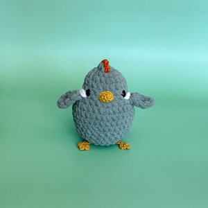 Cheeps the Chick Crochet Pattern, Baby Chick, Chicken, Snuggle Toy ...