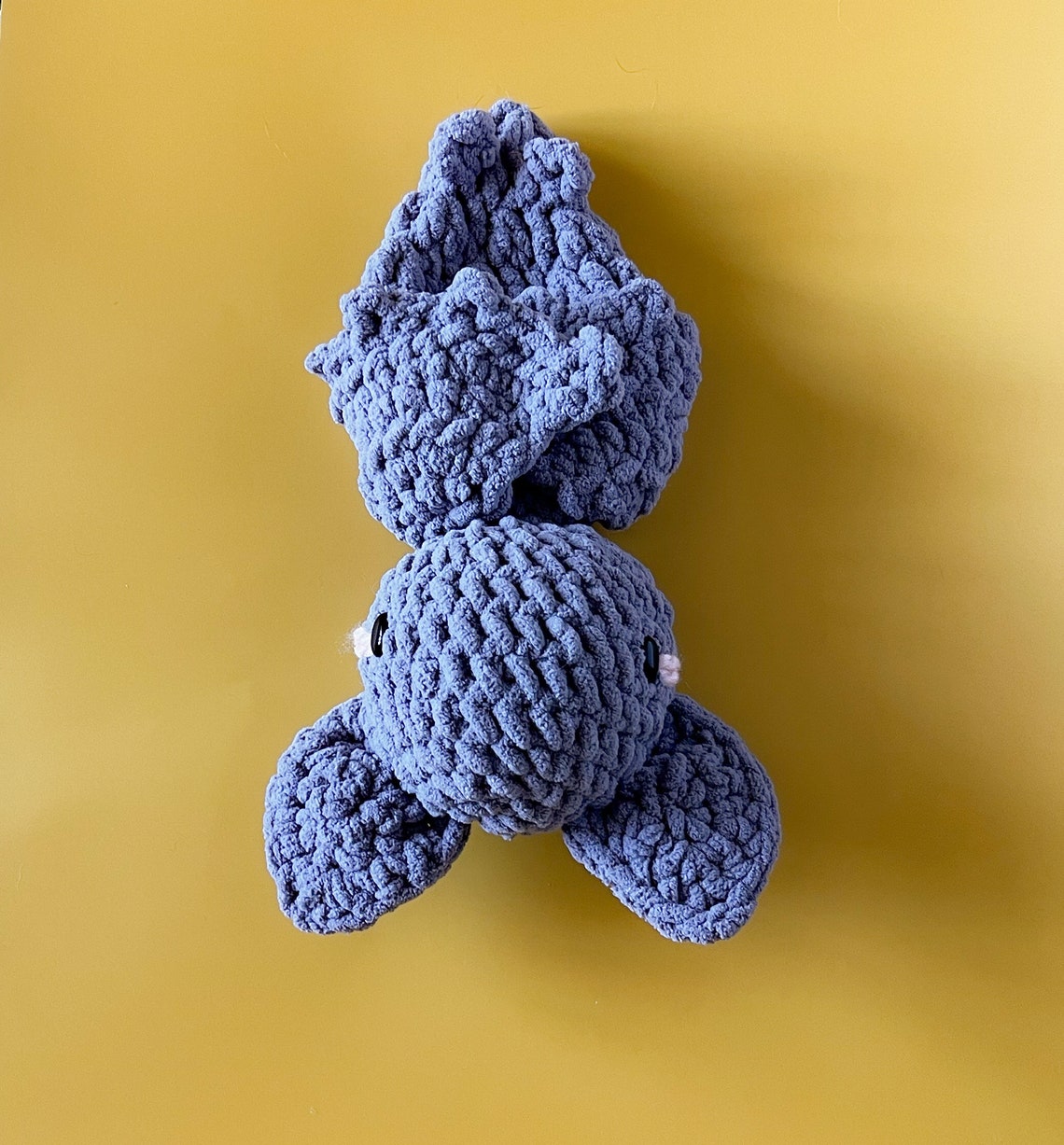 Bitty Batty Crochet Pattern Crochet Bat Halloween - Etsy