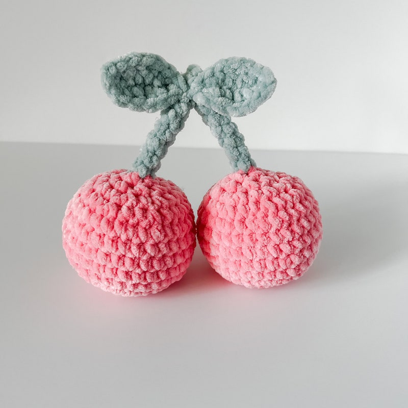 Double Cherry Keychain - Etsy