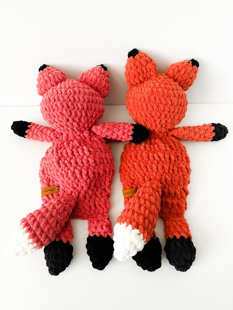 The Woodland Fox Crochet Pattern Crochet Critter Snuggler - Etsy UK