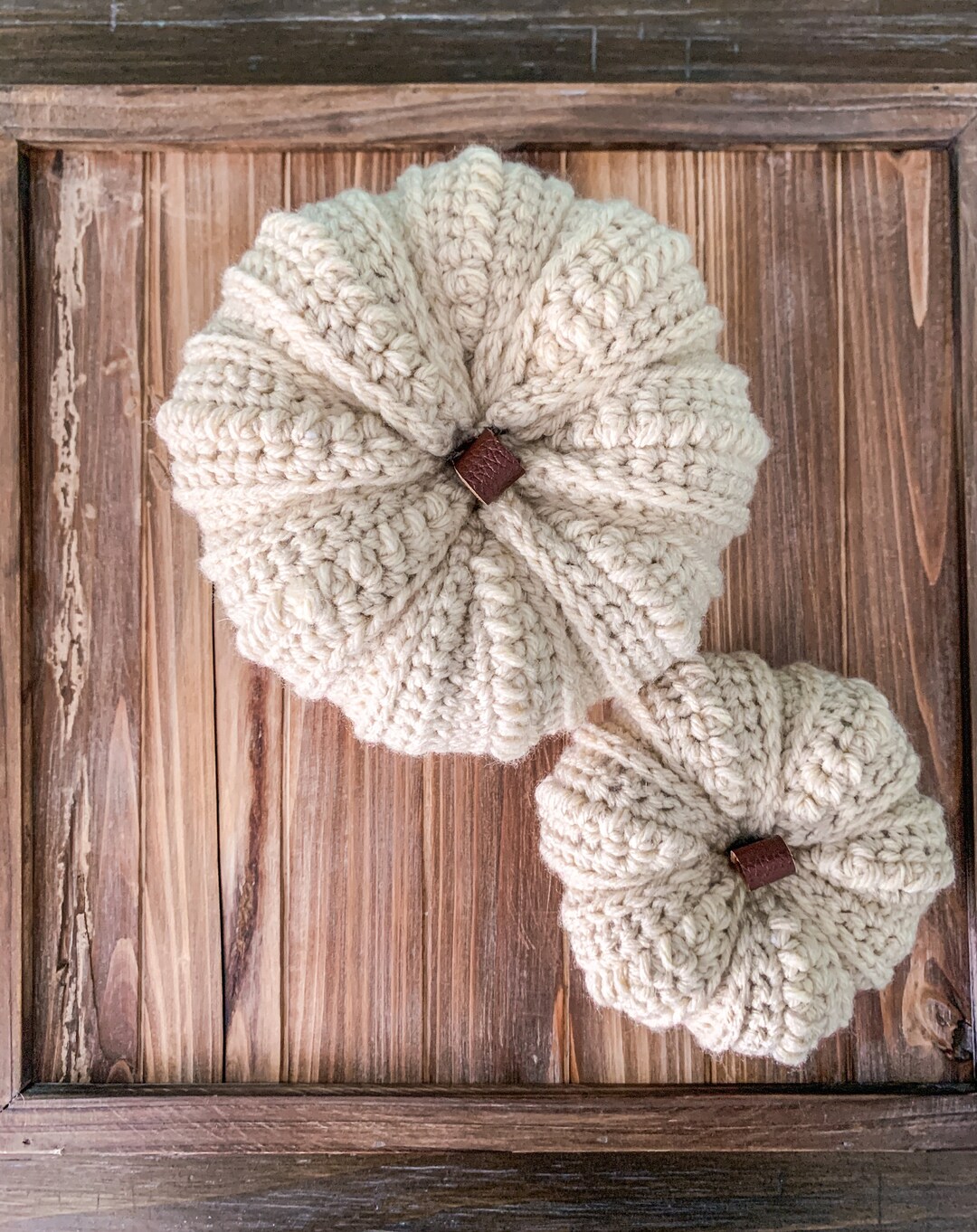 The Boho Rustic Pumpkin Crochet Pattern - Etsy
