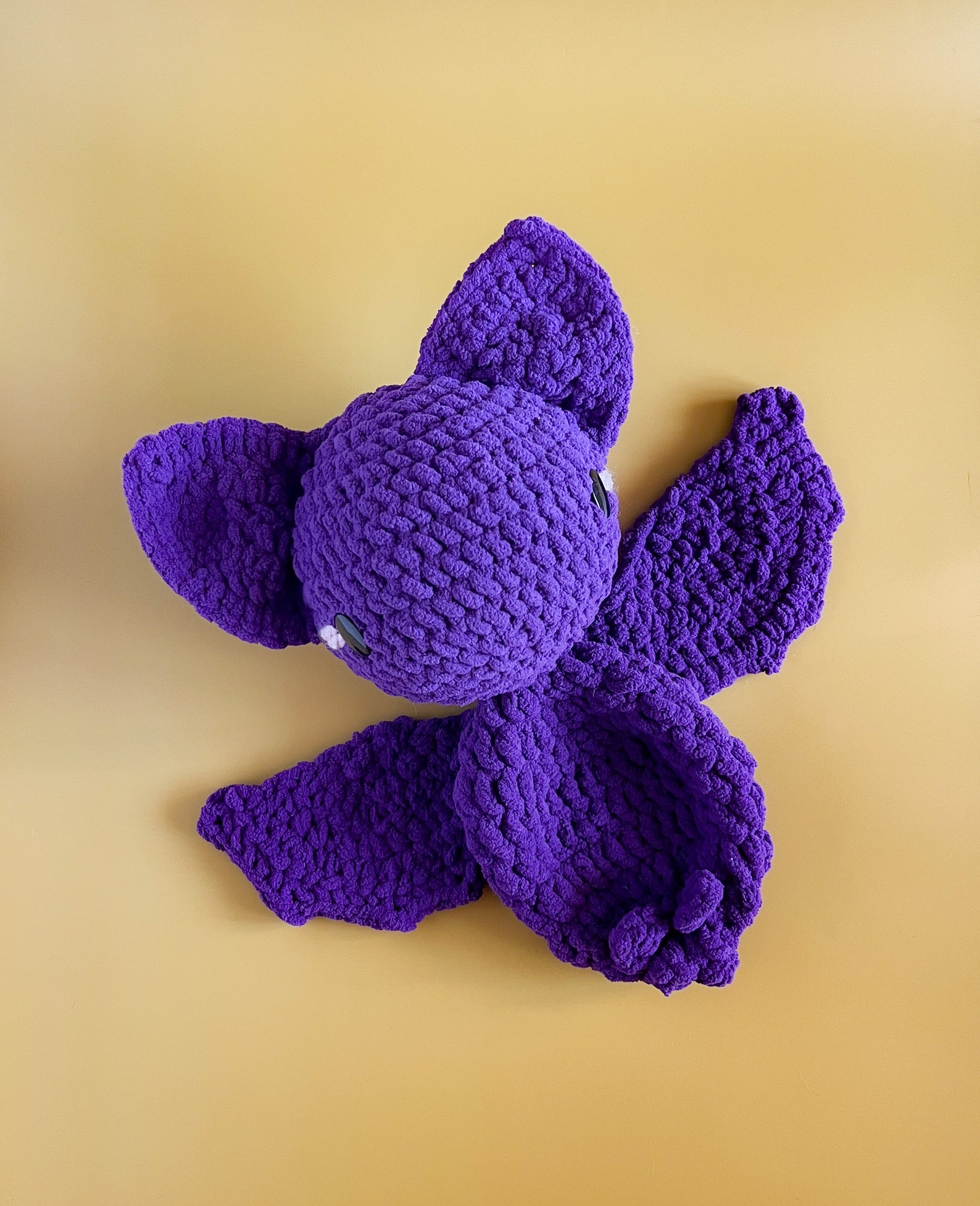 Bitty + Batty Crochet Pattern, Crochet Bat, Halloween , Snuggle Toy ...