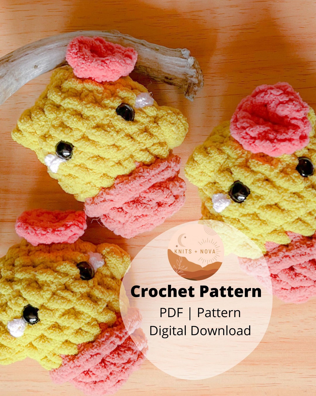 Chubby Pocket Cactuses Crochet Pattern, Crochet Cactus, Desert, Snuggle ...