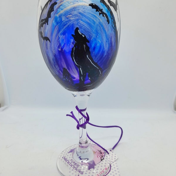 Gothic Wine Glass - Etsy
