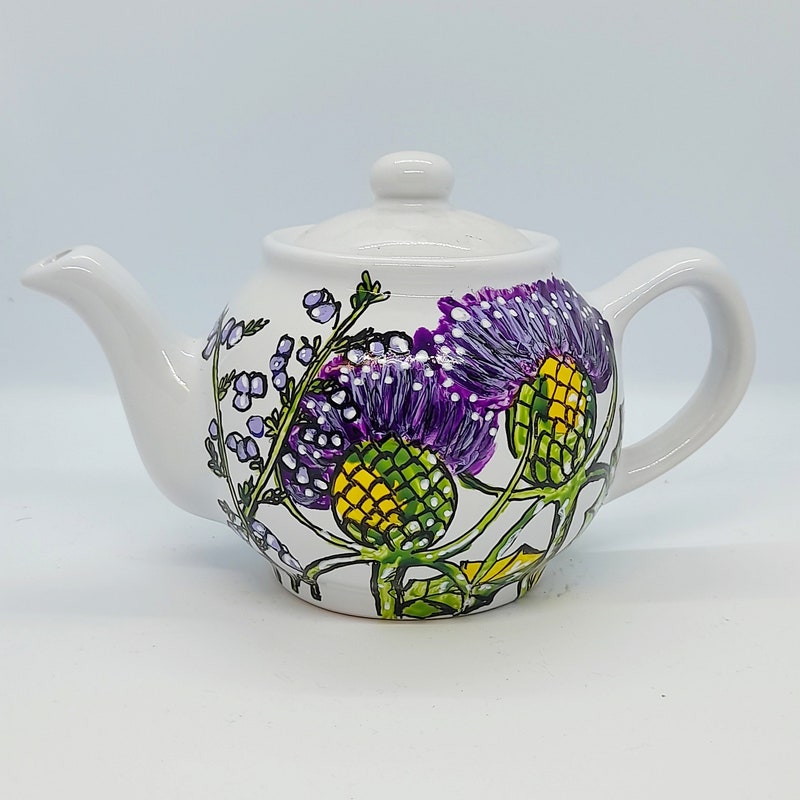Hand Painted Teapots - Etsy
