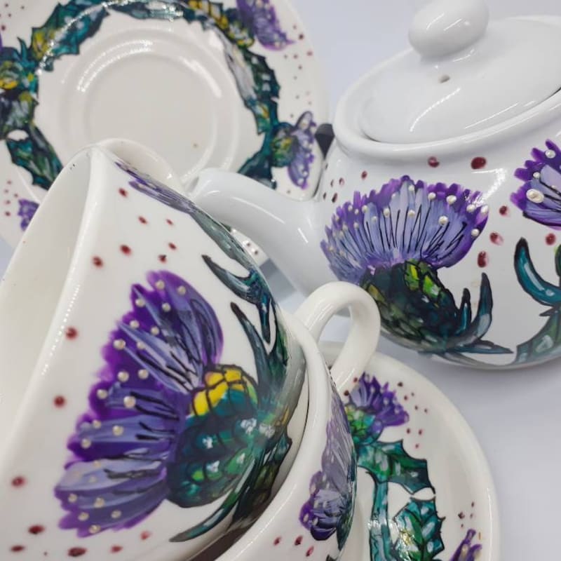 Scottish Tea Set - Etsy