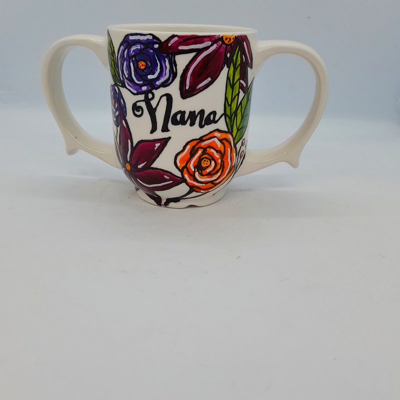 Double Handled Cup - Etsy