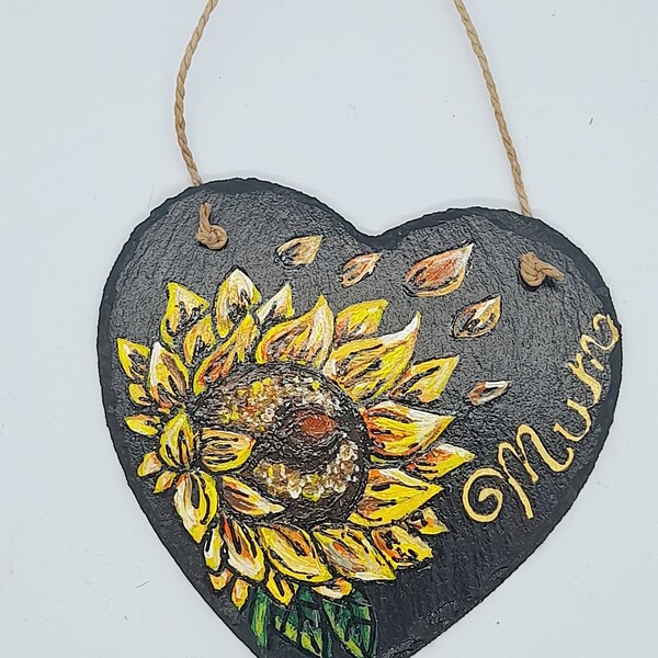 Sunflower Slate - Etsy