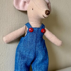 Fits Maileg Mice: Overalls for Big Brother - Etsy