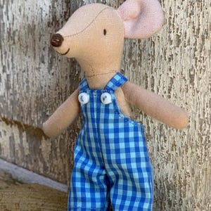 Fits Maileg Mice: Overalls and Hooded Coat for Big Brother - Etsy