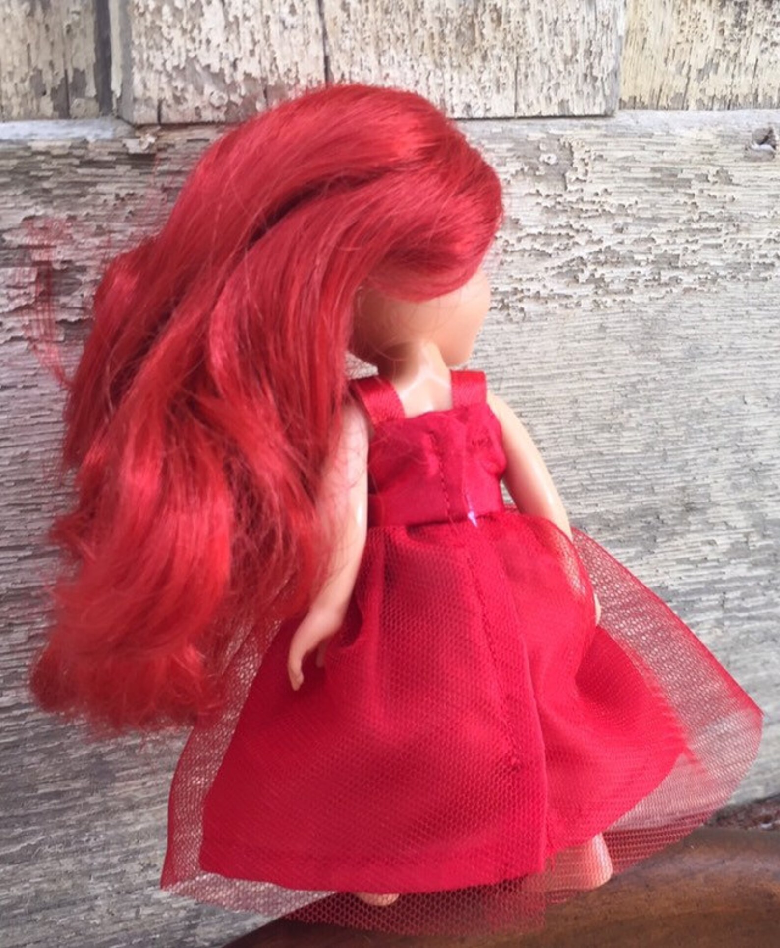 Red Ballgown for 6 Disney Toddler Princess Dolls | Etsy
