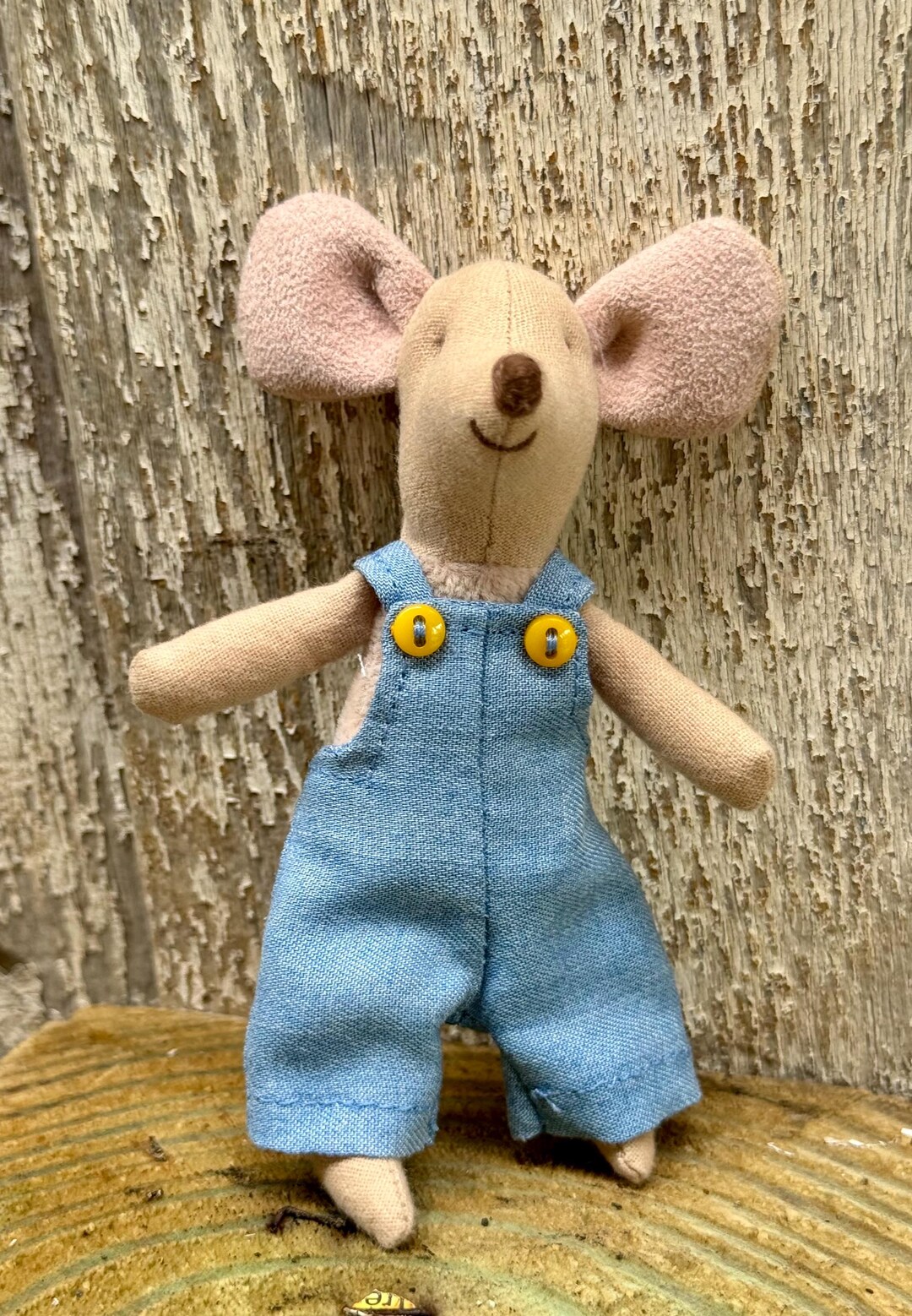 Fits Maileg Mice: Overalls for Little Brother - Etsy
