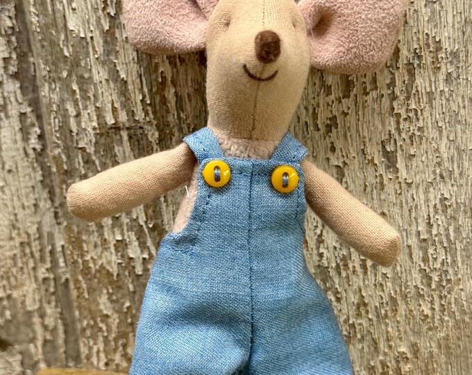 Fits Maileg Mice: Overalls for Little Brother - Etsy