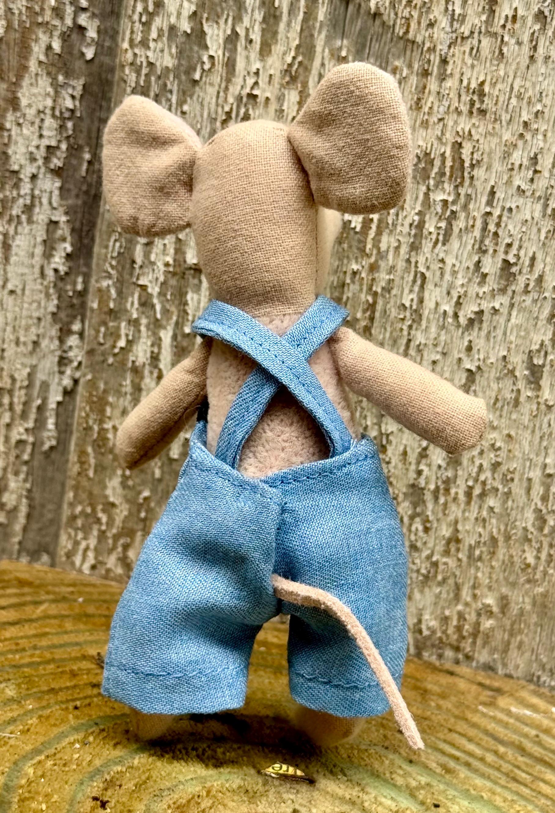 Fits Maileg Mice: Overalls for Little Brother - Etsy