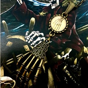 Skeleton Hand Pirate Pendantsskeleton Hand Pendantpirate - Etsy
