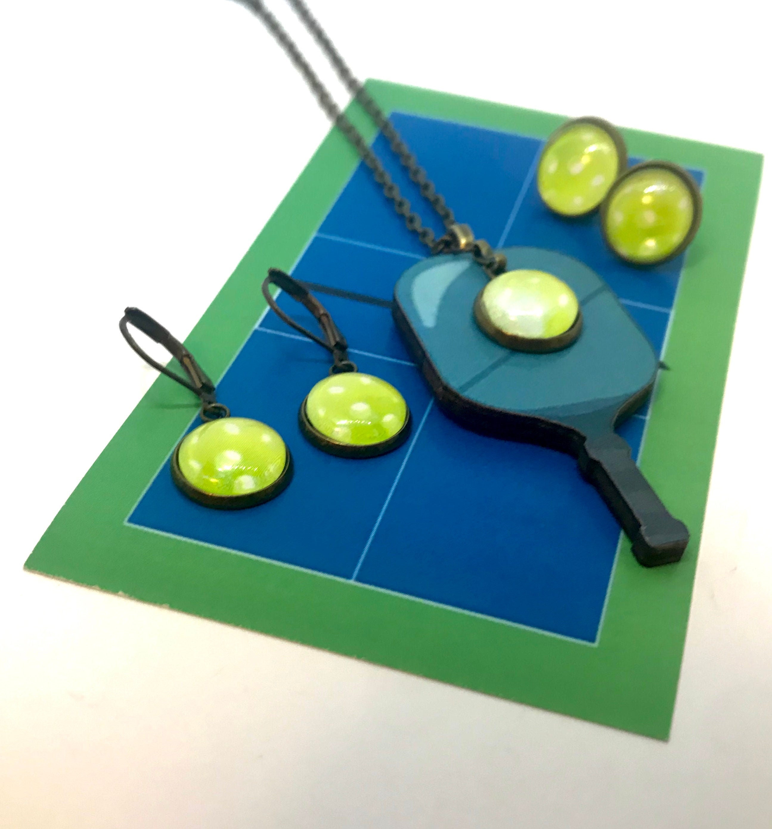 Pickleball Jewelry,pickleball Pendants, Pickleball Earrings,pickleball ...