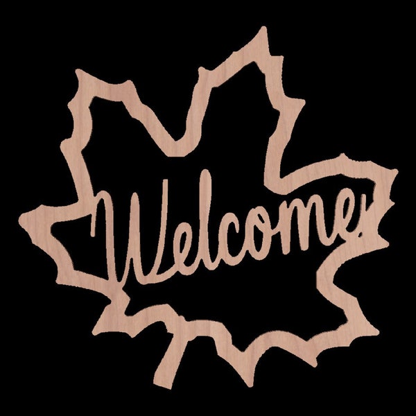 Maple Leaf Sign - Etsy