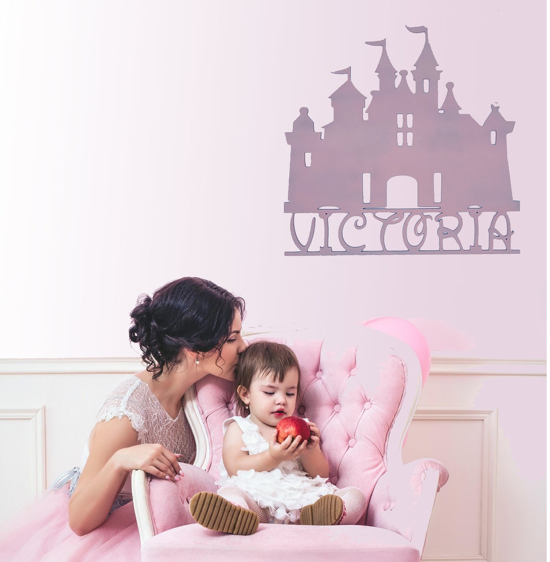 Fairy Tale Princess Castle Name Sign - Etsy
