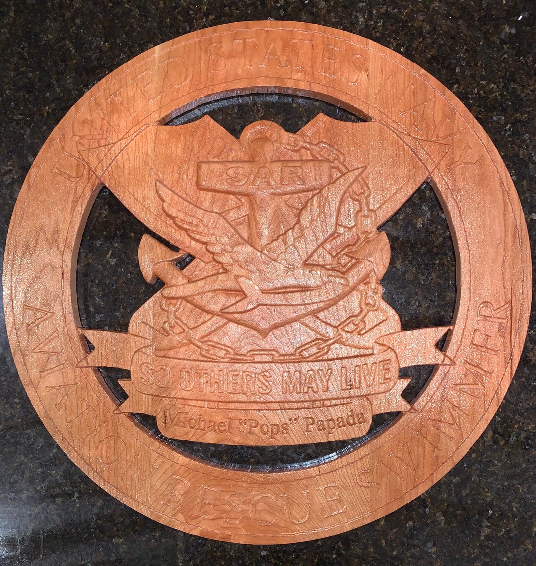 US Navy SAR (surface Rescue Swimmer) (search and Rescue) 10-16" - Etsy