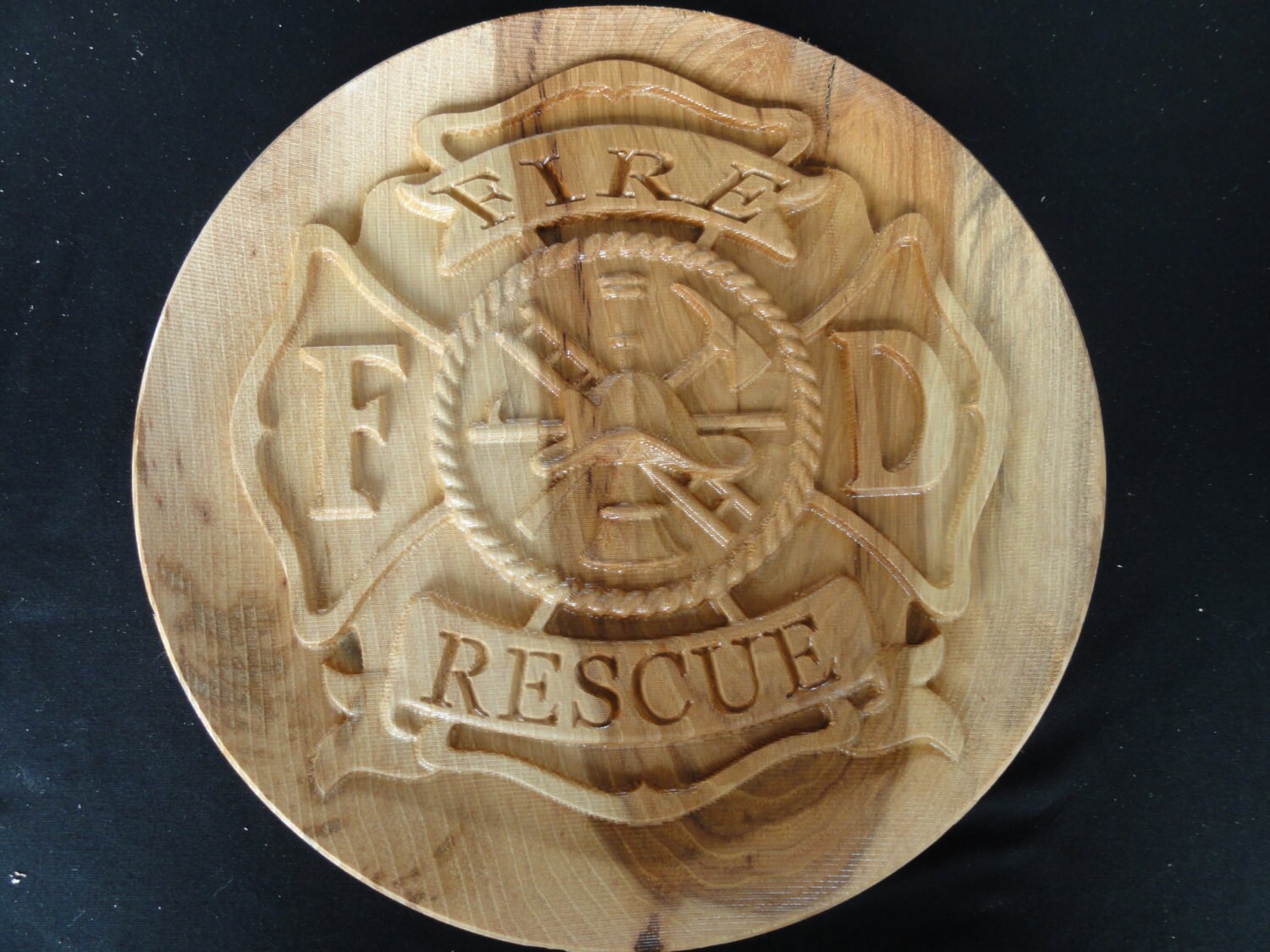 Fire Department 10-11in 3D Plaque (your Choice Dish or Cutout) - Etsy