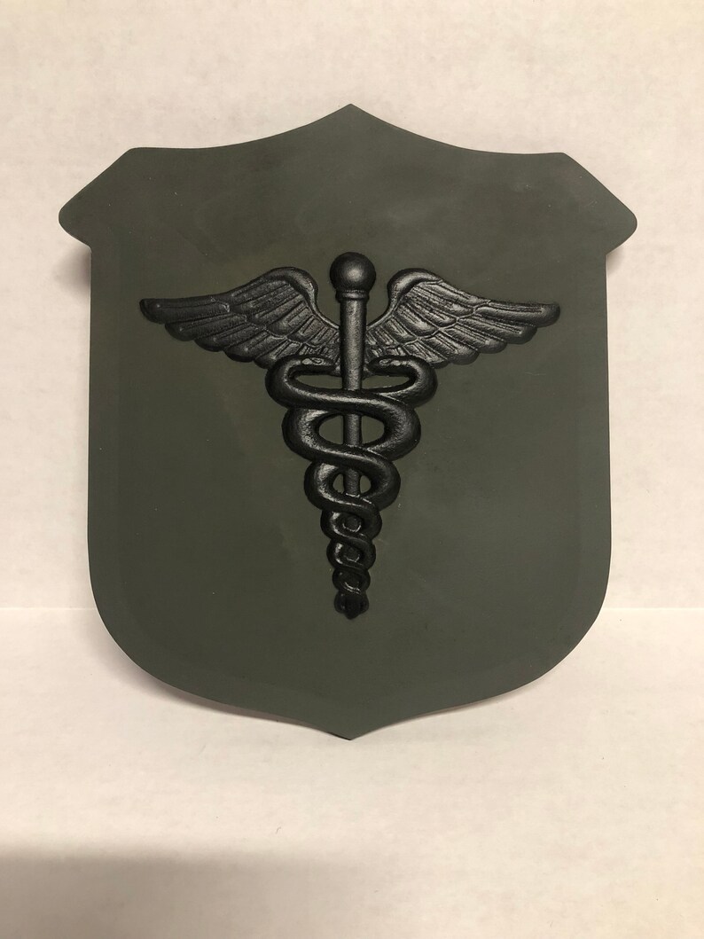 US Navy Corpsman Shield Collar Pin (your Choice of Size) - Etsy