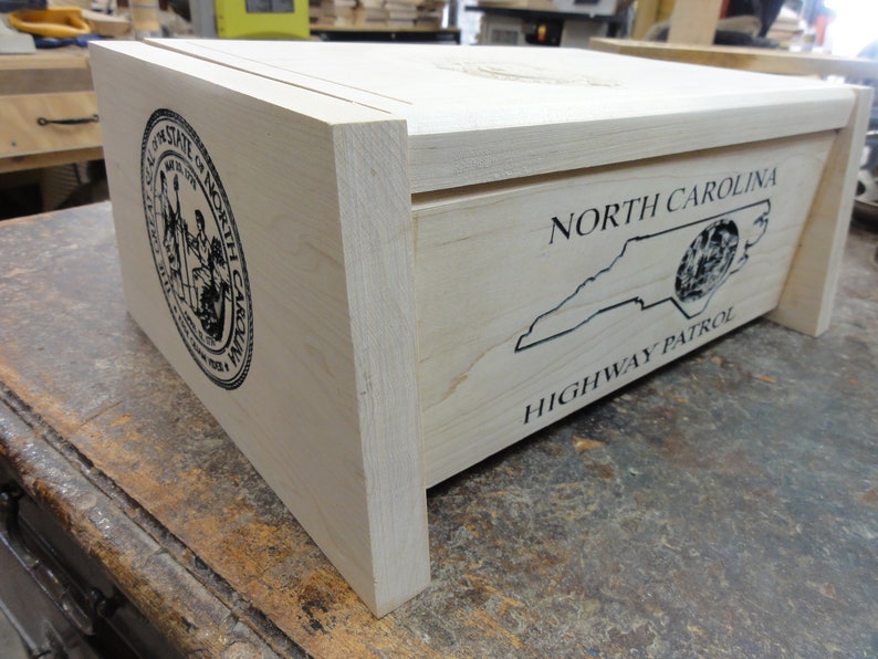 North Carolina Highway Patrol NCHP Gift Box 9.5x13 NCSHP - Etsy