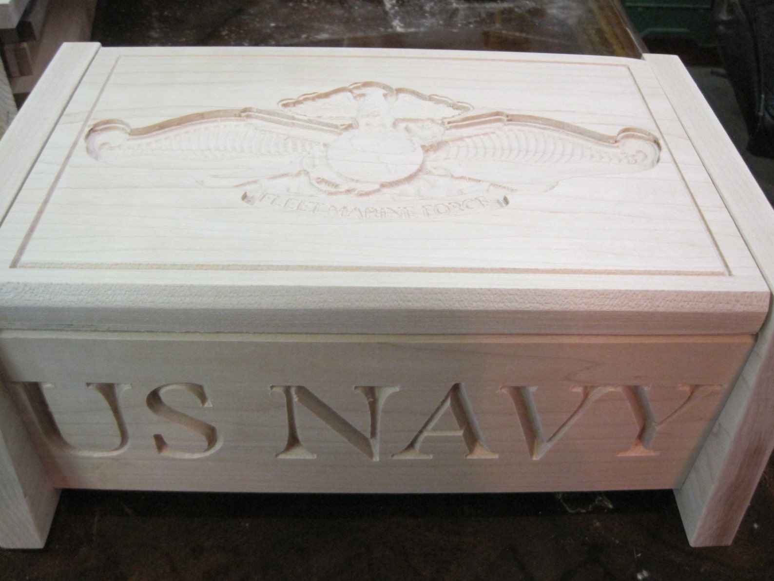 US Navy Fleet Marine Force Gift Box 9.5x13 Great for Gifts - Etsy