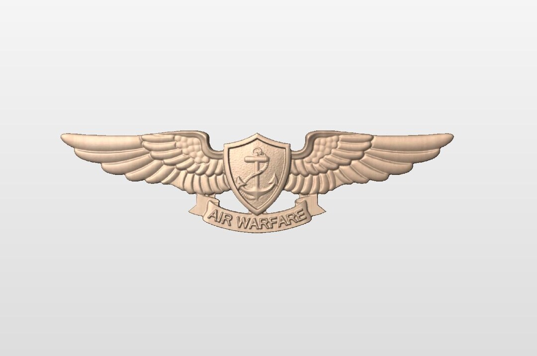 Enlisted Air Warfare Specialist EAWS Plaque Approx 16-17" Wide (your ...